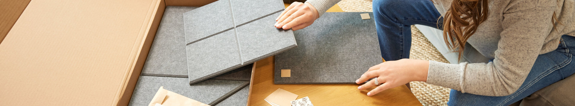 Installation | Felt Right Wall Tiles | felt right