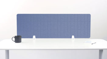 Large Periwinkle Desk Divider | felt right