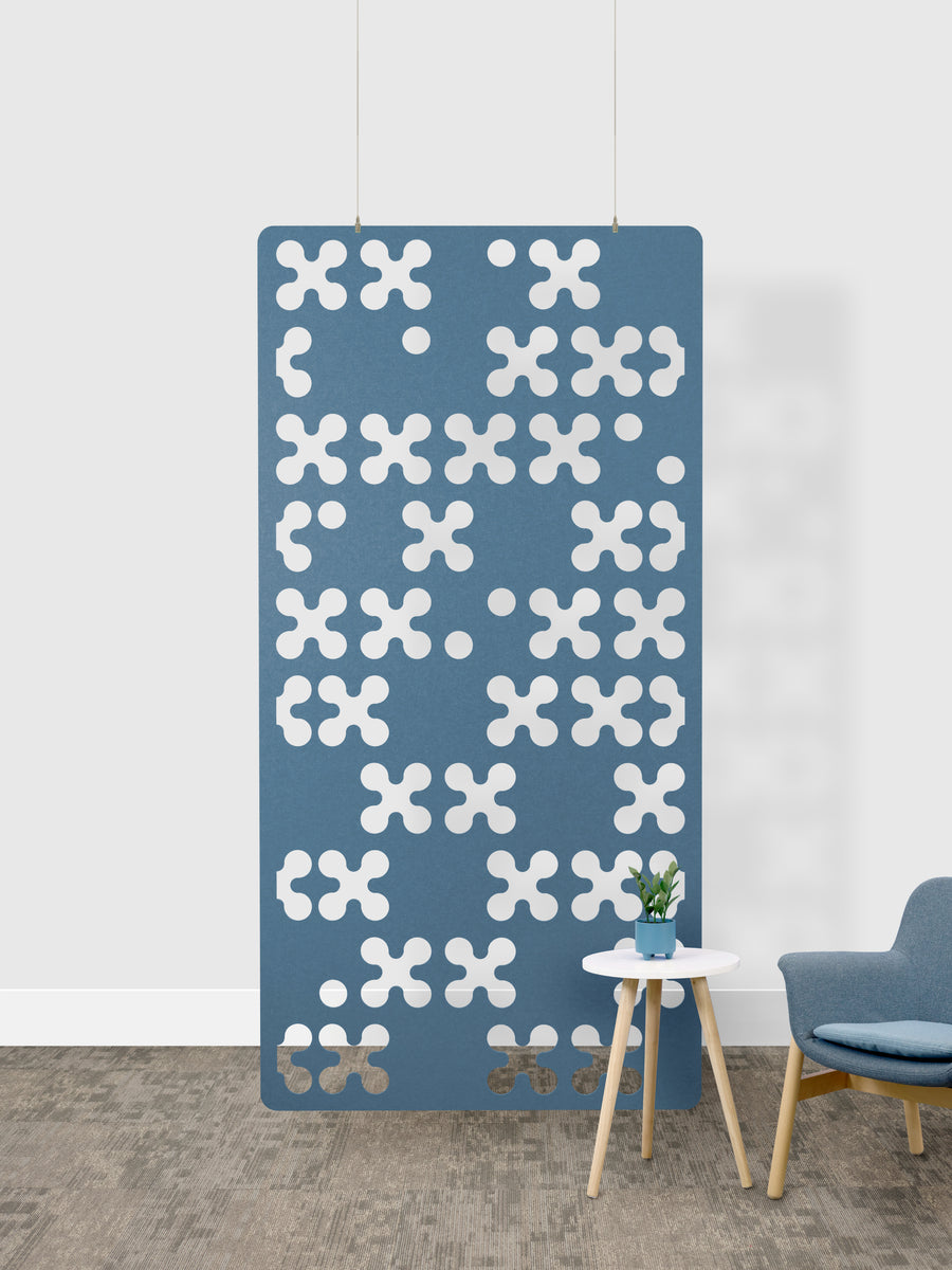 Slate Blue Jacks Partition | felt right