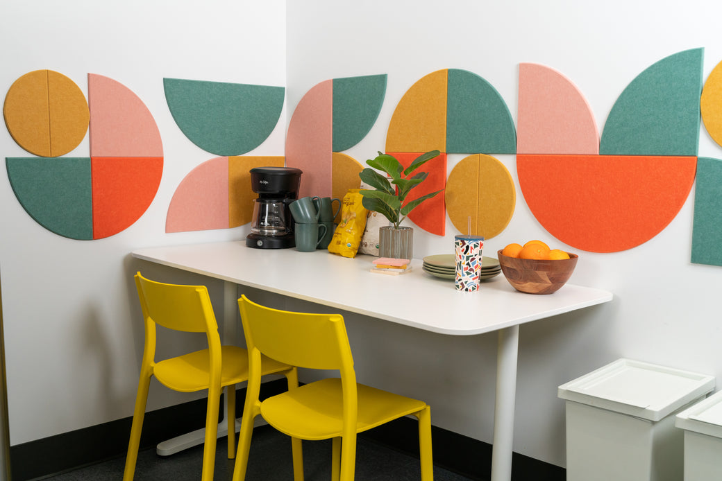 Orca Yellow Acoustic Wall Art | Pinnable Tiles | Felt Right | felt right