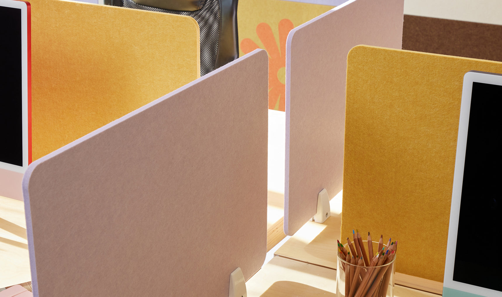 Small Cast Desk Divider | felt right