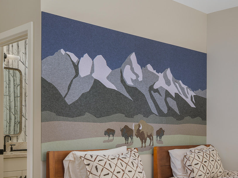 Joshua Tree Acoustic Art | Felt Tiles | felt right