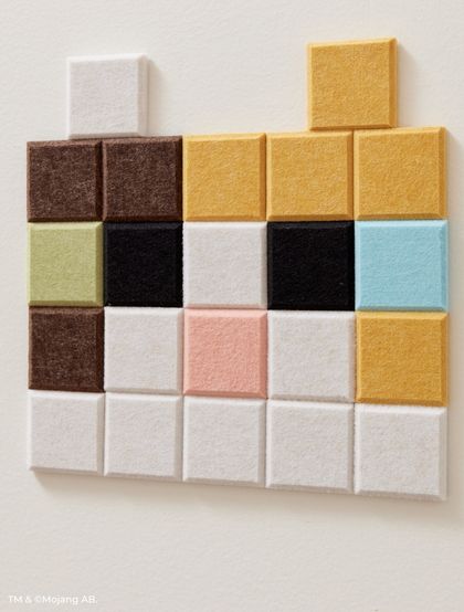 Minecraft Collection | Minecraft Wall Tile Art | Felt Right | felt right