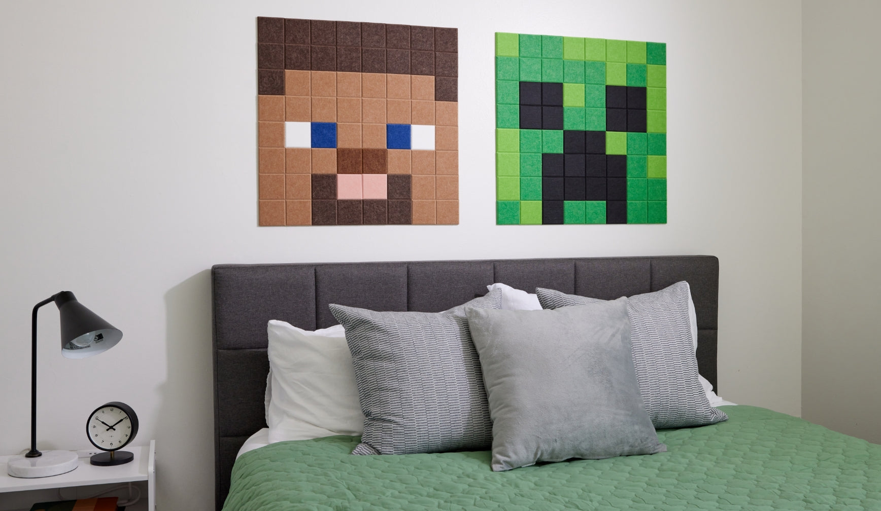 Minecraft™ Creeper | Pinnable Wall Art | Felt Right | felt right