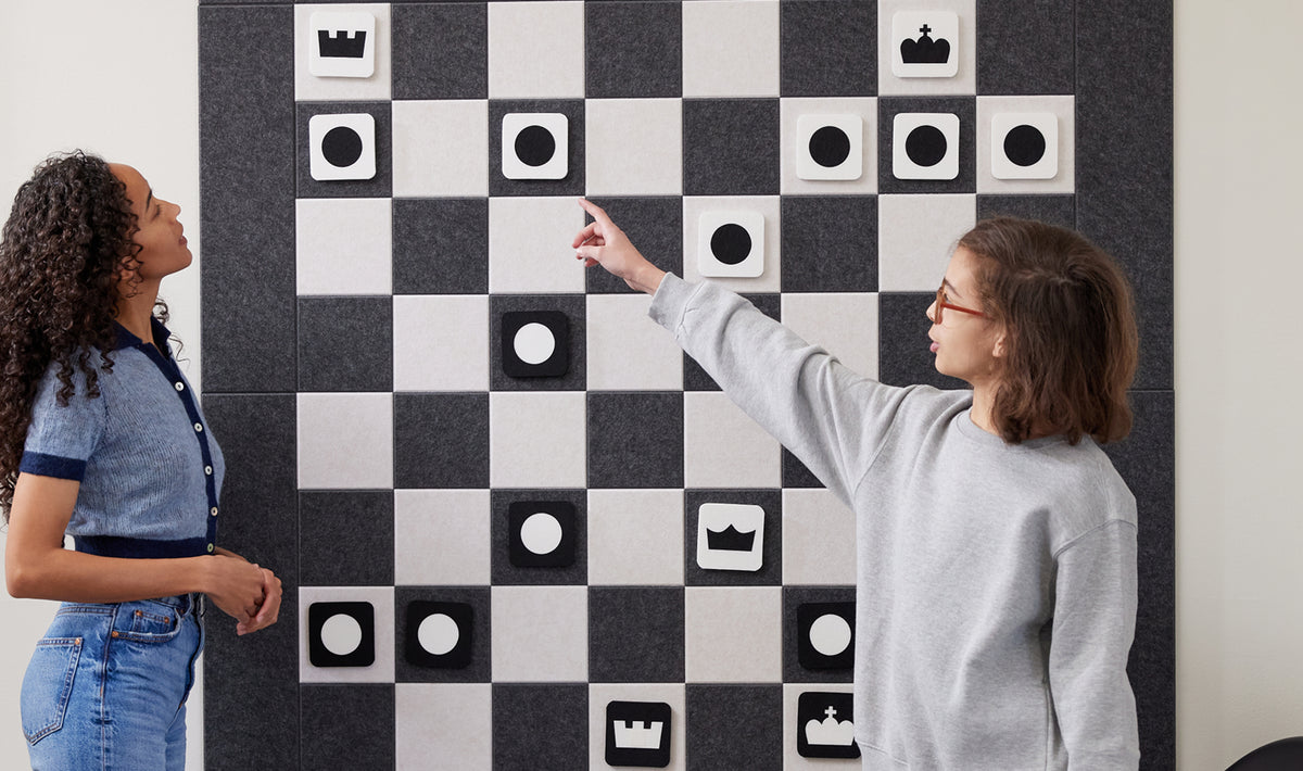 Chess Wall Game | Felt Wall Decor | Felt Right | felt right