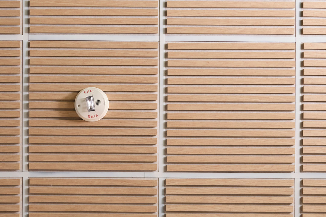 Oak Acoustic Wood Slat | 2’ x 2’ Ceiling Panels | Felt Right | felt right
