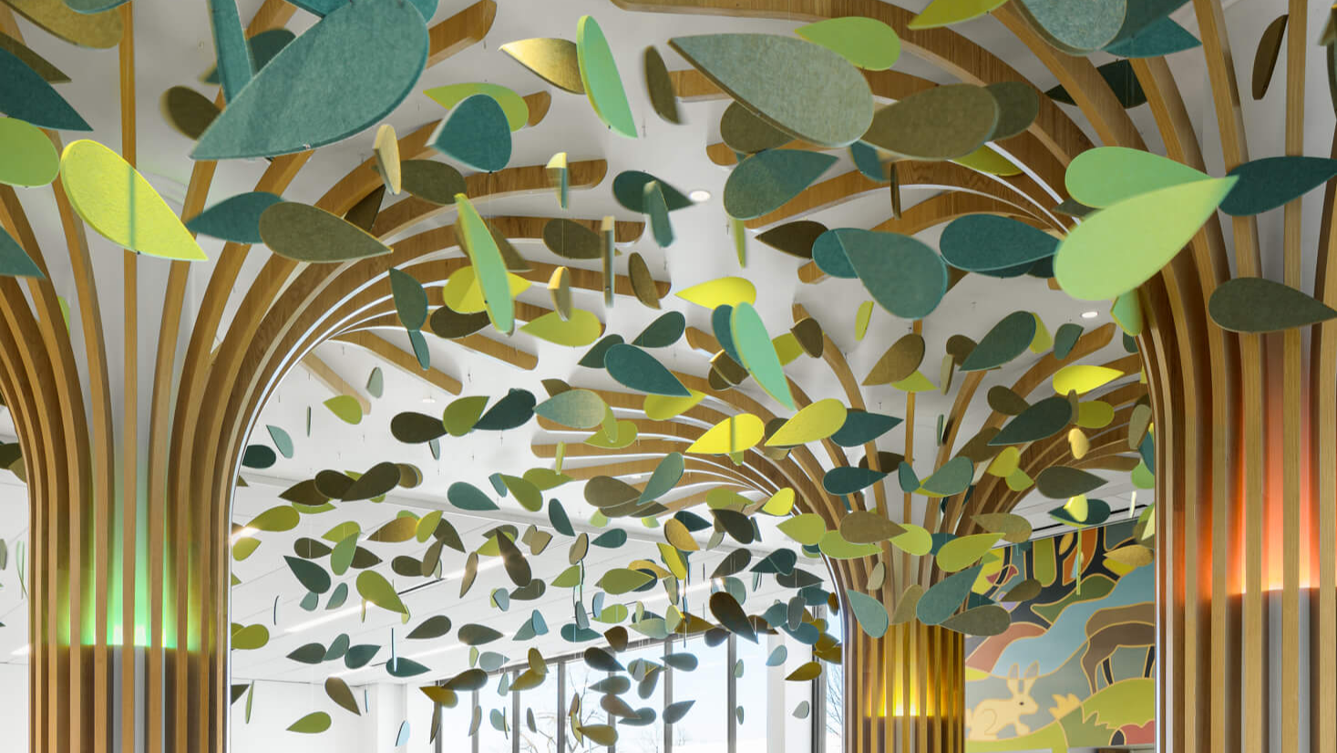 Felt Right Ceiling Systems | Baffles | Beams | felt right