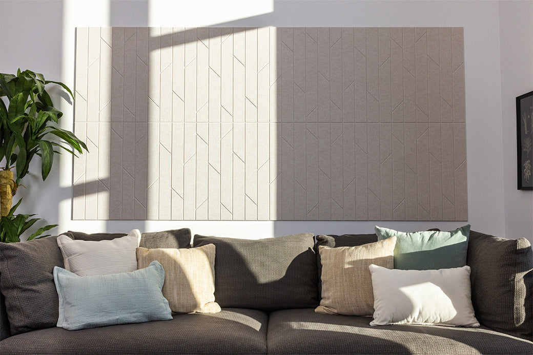 Sugar Cane Latte Acoustic Art | Pinnable Tiles | Felt Right | felt right