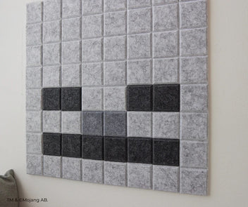 Minecraft™ Creeper | Pinnable Wall Art | Felt Right | felt right