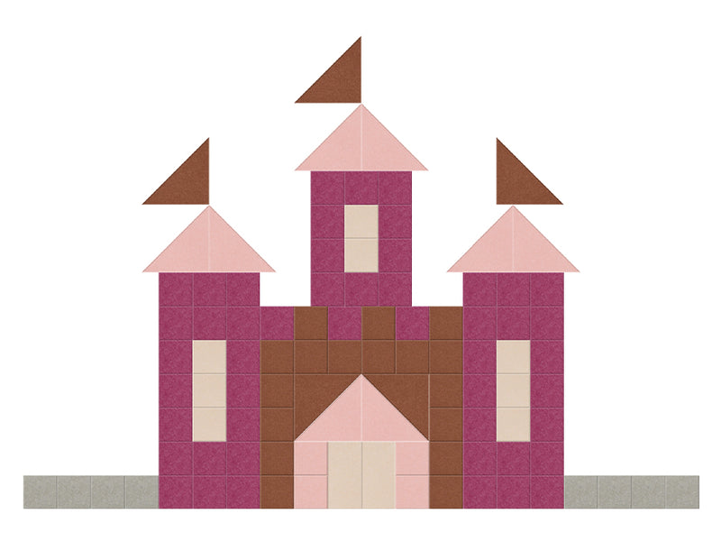 Princess Castle Raspberry | felt right