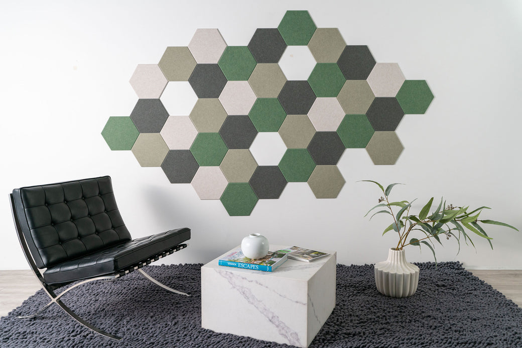 Atlas Earth Acoustic Wall Art | Pinnable Tiles | Felt Right | felt right